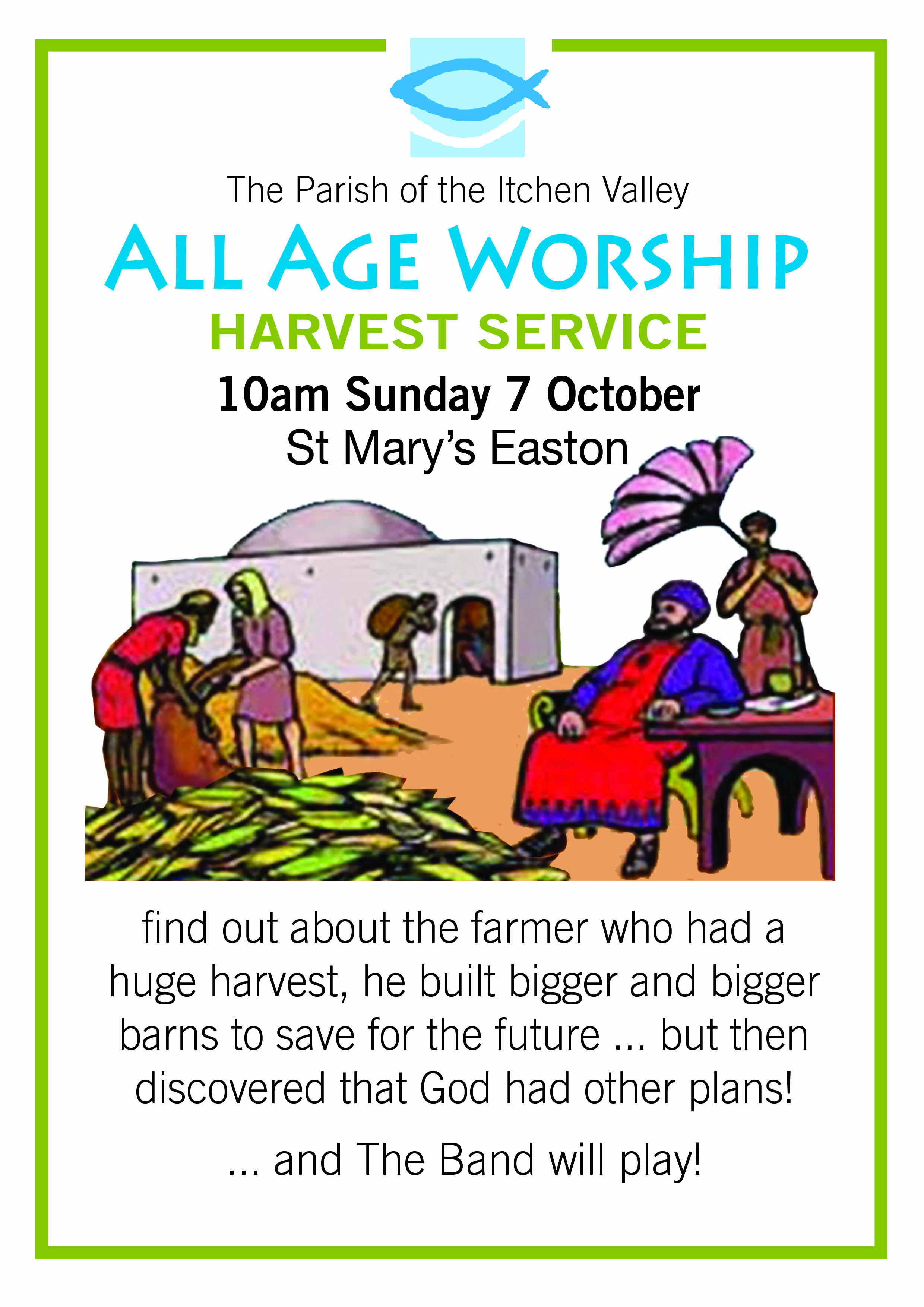 All Age Worship Sunday 7th October 2018 | Itchen Valley Churches