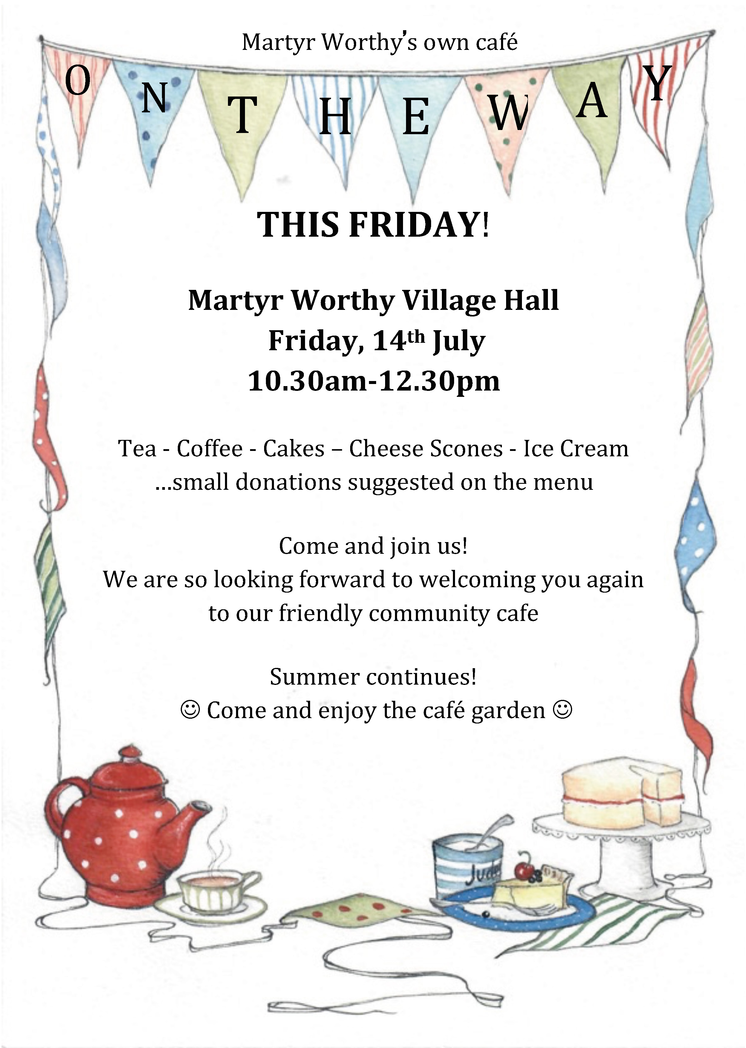 On the Way Cafe – this Friday | Itchen Valley Churches