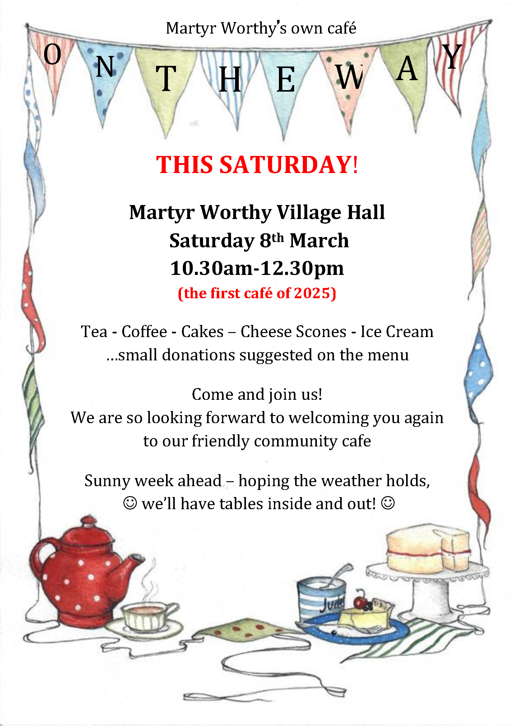 On the way Flyer 8.3.2025 | Itchen Valley Churches